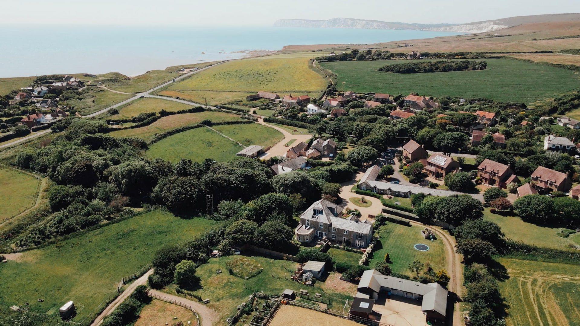 Aerial Video | Brook Farmhouse Cottages